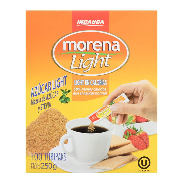 Azúcar Morena Light Incauca Caja 100 Sobres - Wong
