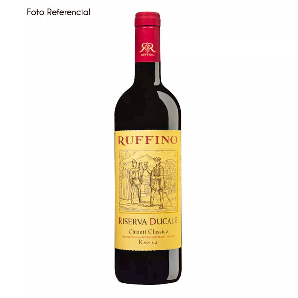 Vino Tinto Chianti Ruffino Reserva Ducale Botella 750 ml - Wong