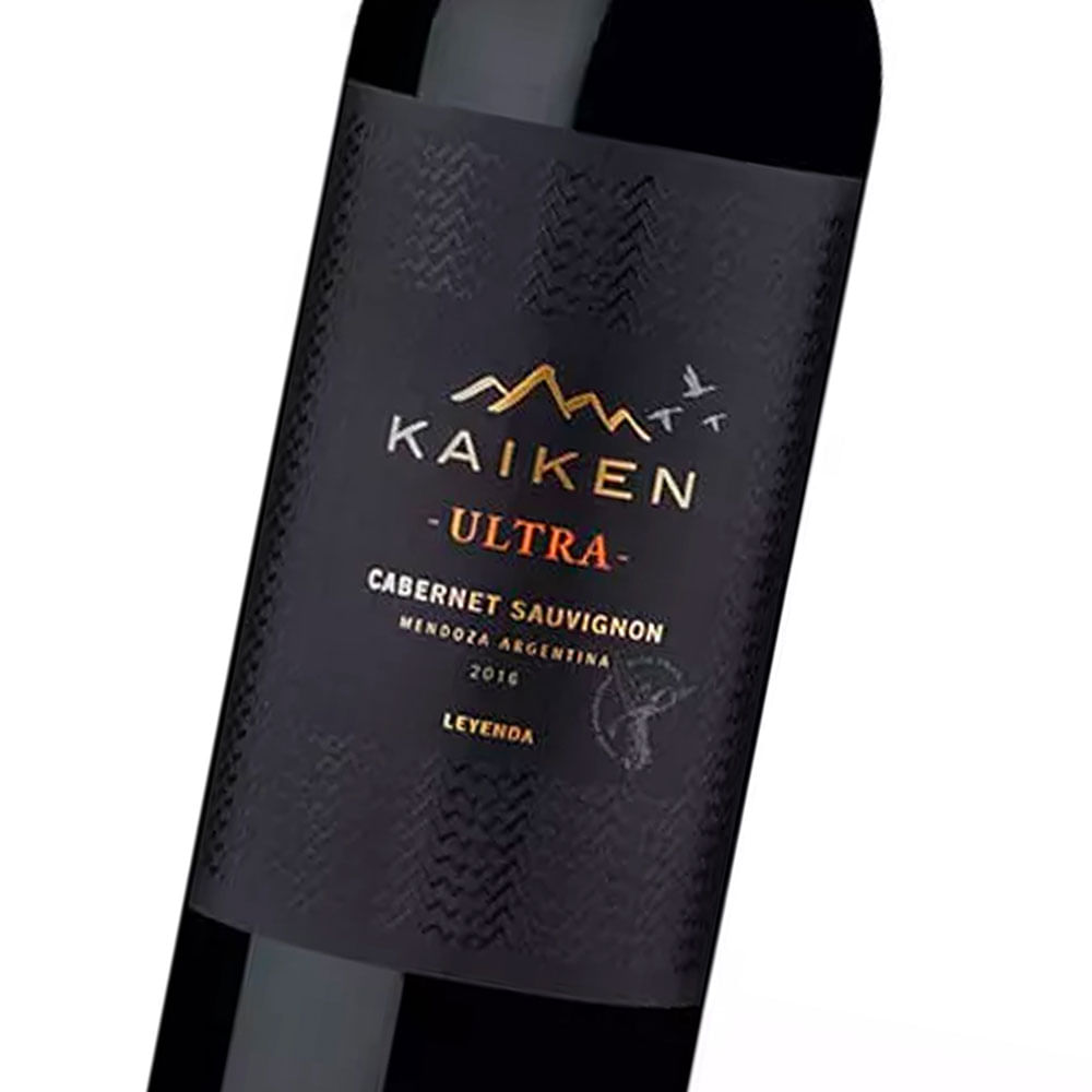 Vino Tinto Kaiken Ultra Cabernet Sauvignon Botella 750ml - Wong