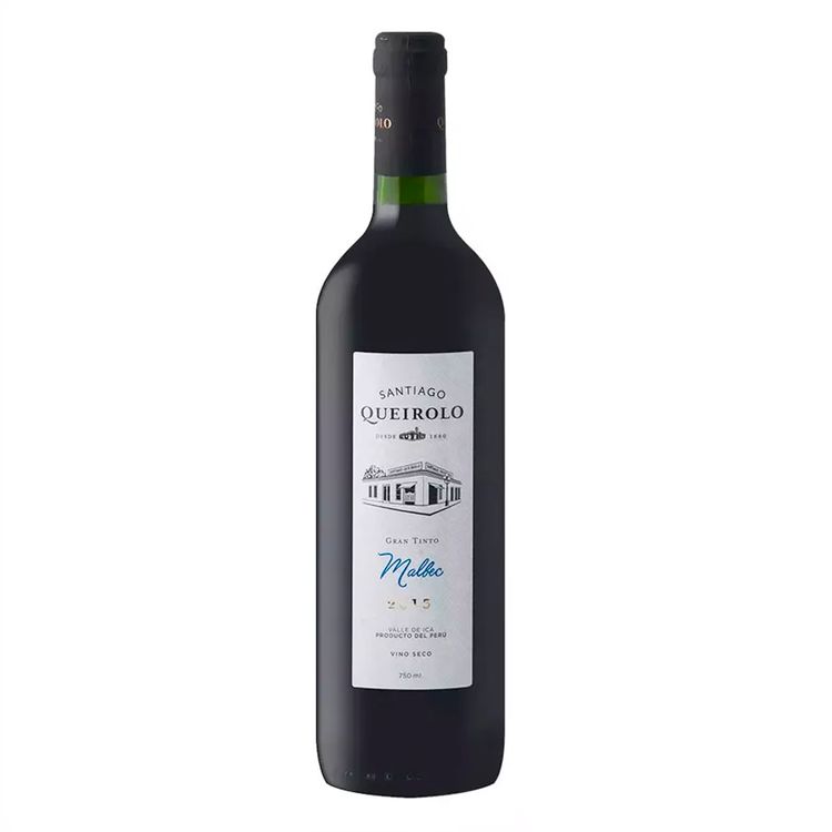 Vino Tinto Malbec Queirolo Gran Tinto Botella 750ml - Wong