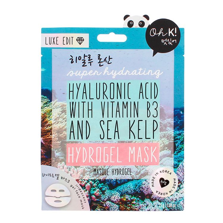 Mascarilla Facial Hidratante De Ácido Hialurónico Con Vitamina B3 Oh K