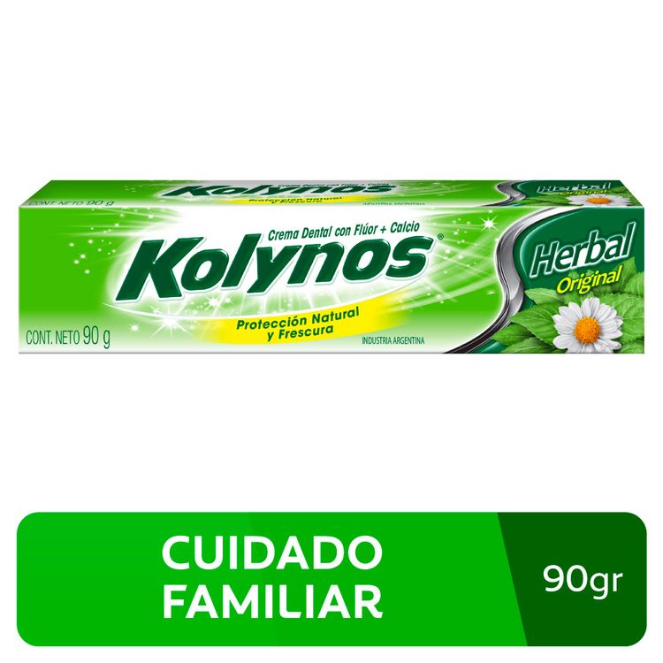 Pasta Dental Kolynos Herbal Tubo 90 g - Wong