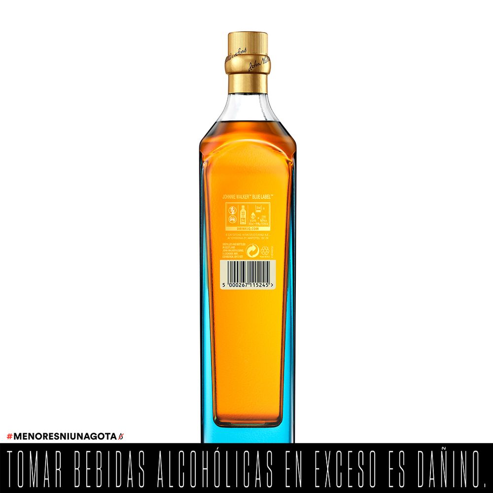 Whisky Johnnie Walker Blue Label Botella 750ml - Metro