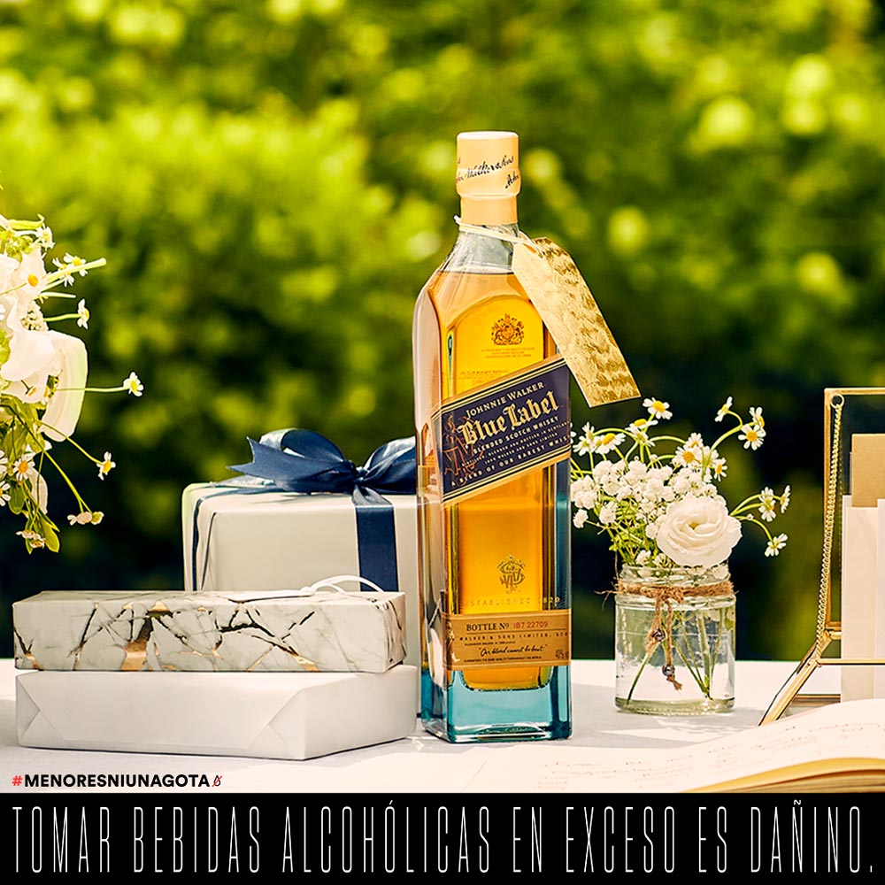 Whisky Johnnie Walker Blue Label Botella 750ml - Metro