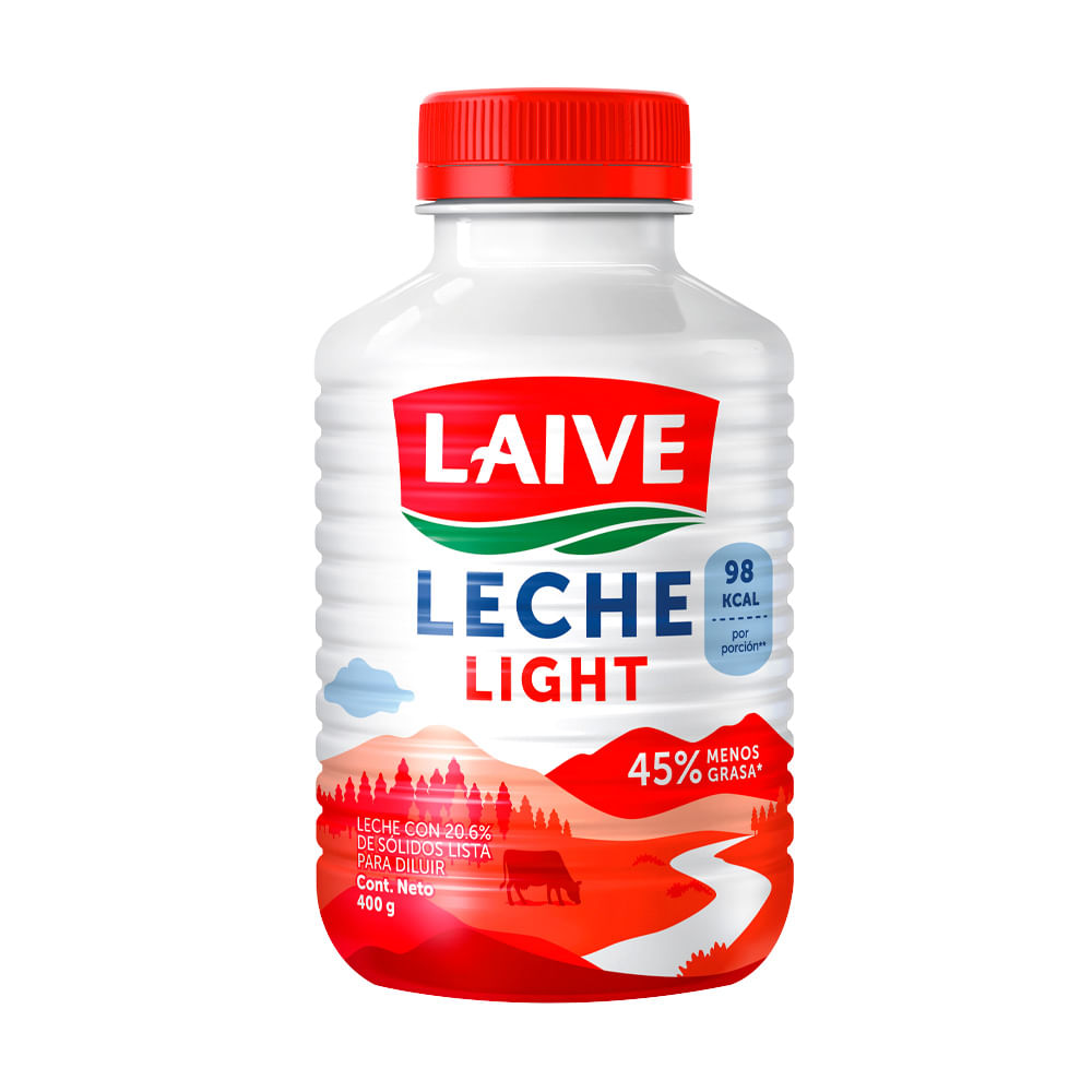 Leche Light Botella 400 g - MetroApp