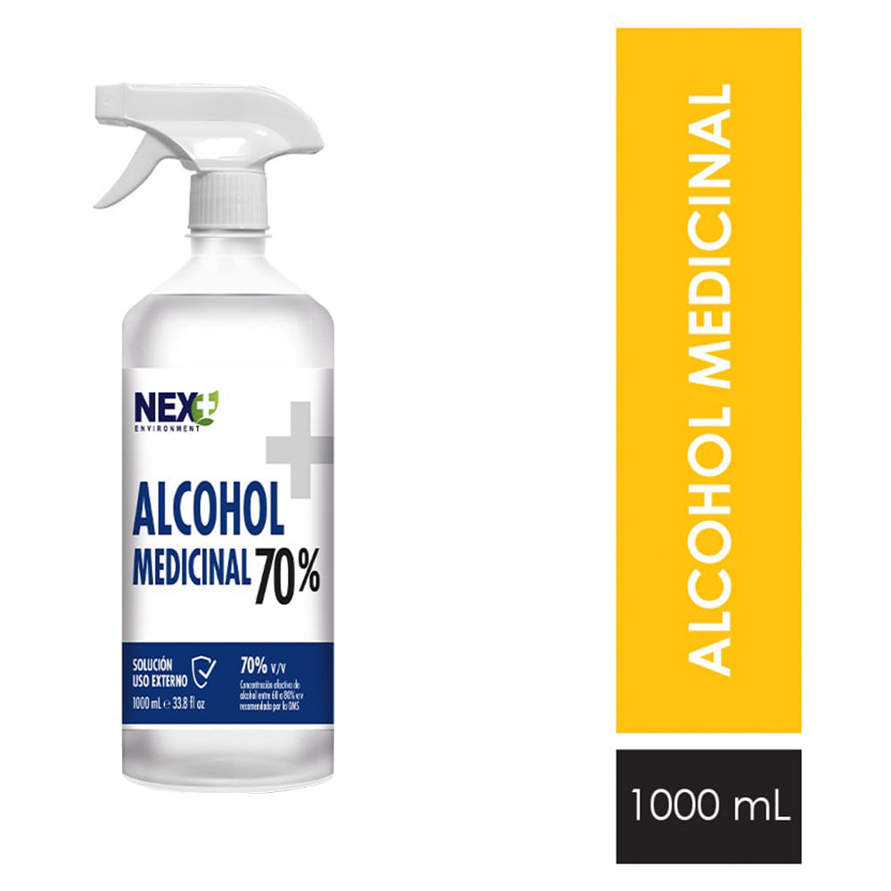 Alcohol Medicinal 70% 1 Lt - Wong