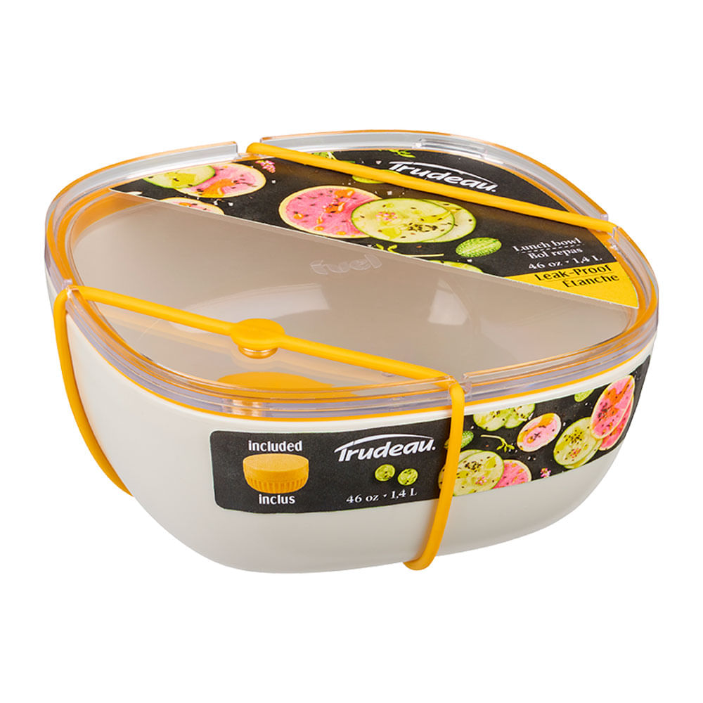 Taper-Trudeau-Fuel-Dinnerware-1.4L-Blanco-+-Contenedor-Mini - Wong