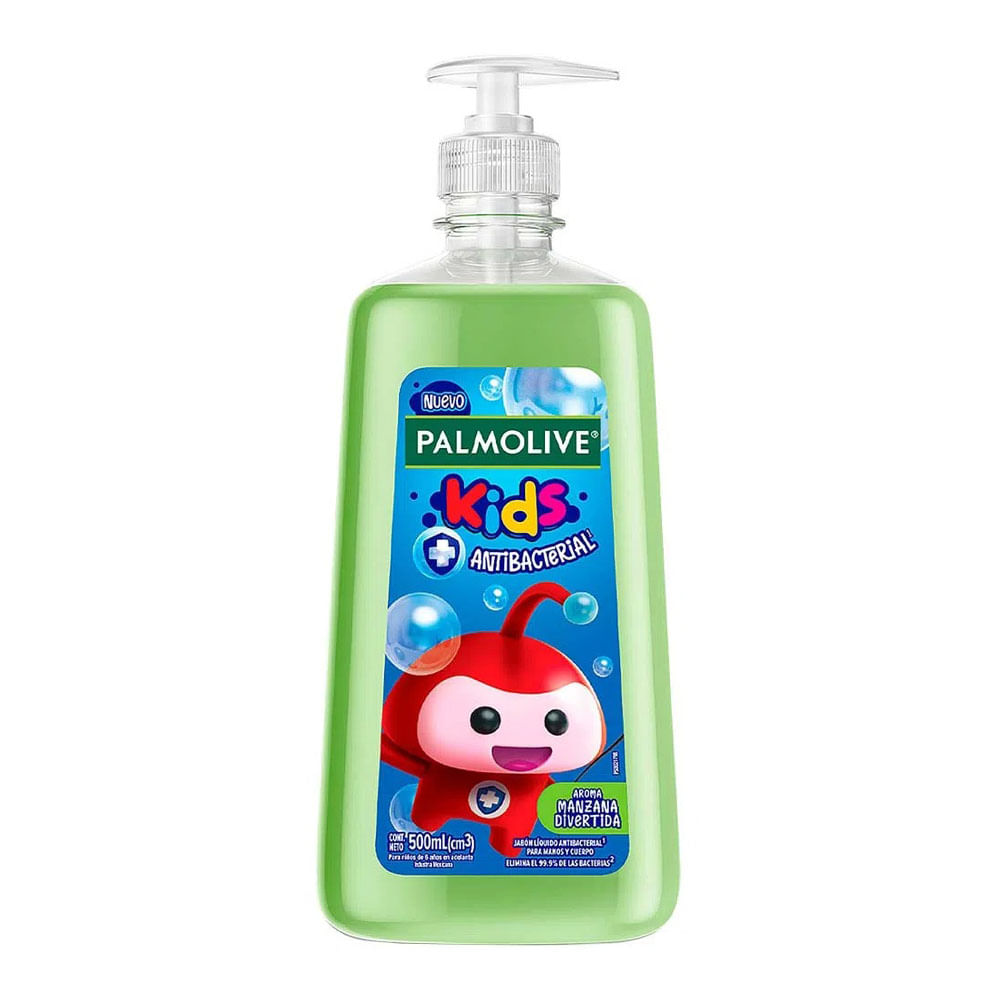 Gel de Ducha Palmolive Kids Antibacterial 500ml - Wong