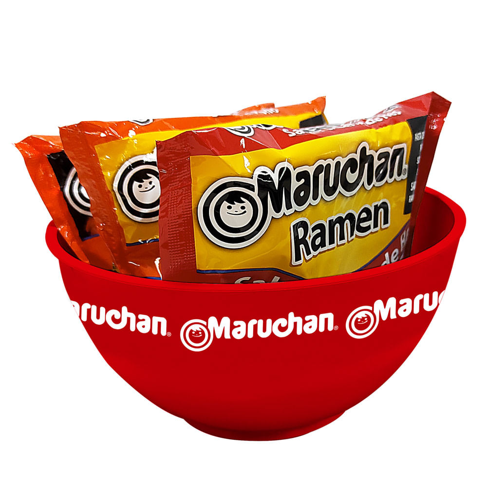 Pack Maruchan: Sopa Ramen Sabor Carne 85g + Bowl Surtido - Wong