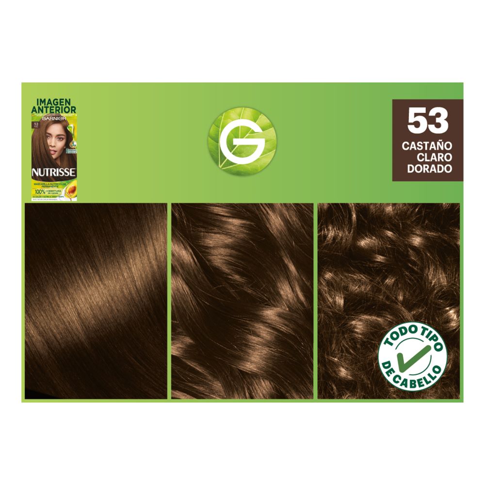 Tinte para Cabello 53 Nuez Caja 157 ml - Wong