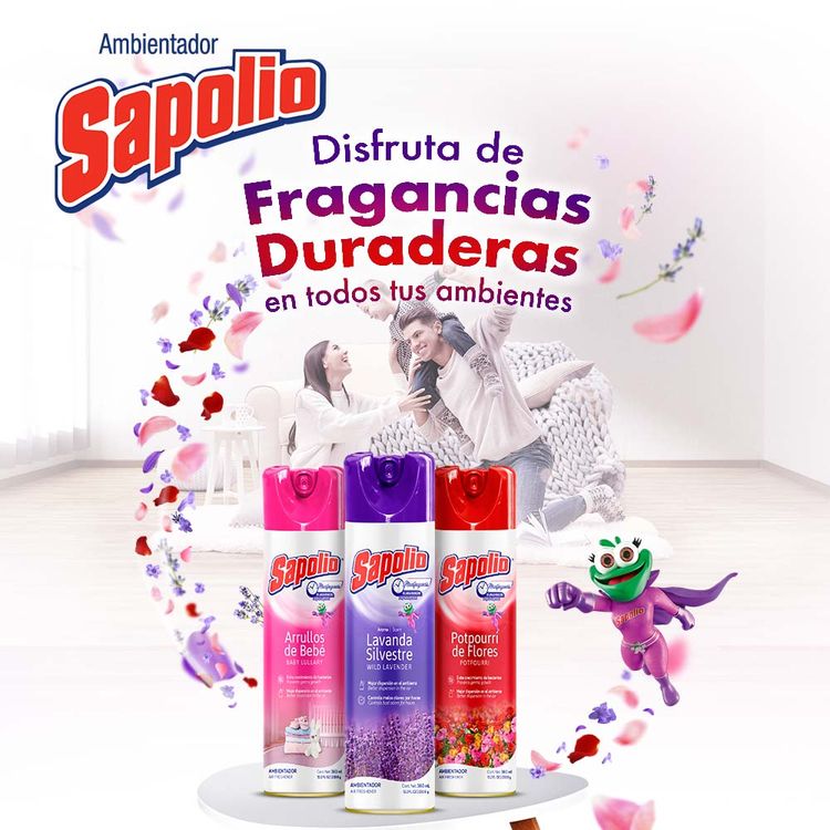 Ambientador en Aerosol Sapolio Coco Tropical 360ml - Wong Ambientador en Aerosol Sapolio Coco Tropical 360ml - Wong