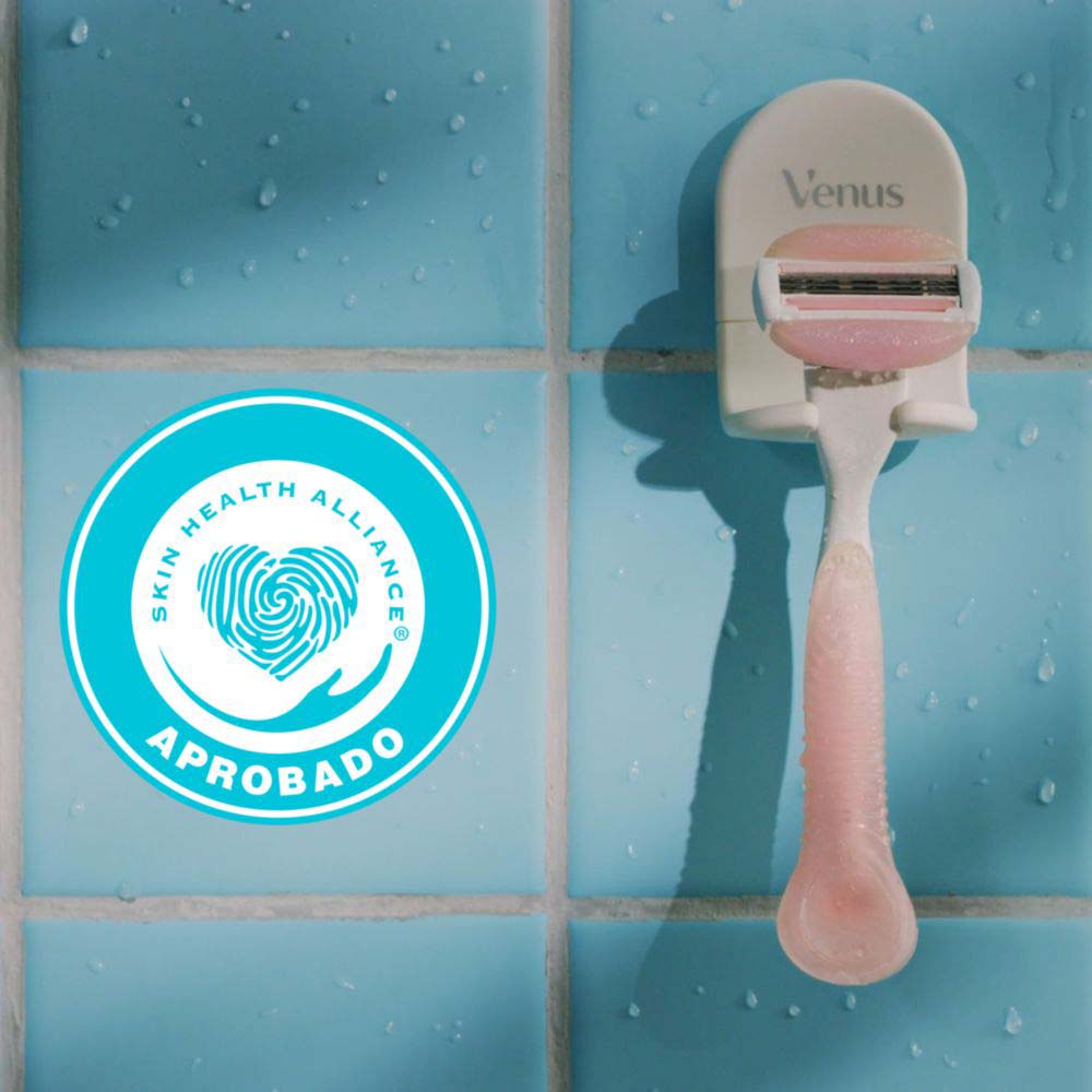 Máquina de Afeitar Recargable Gillette Venus Spa + Repuesto - Wong