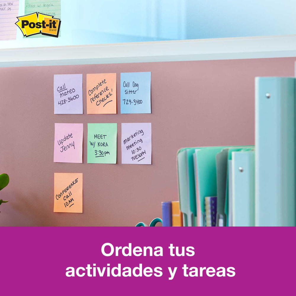 Notas Súper Adhesivas Post-it Bali 5 Blocs - Wong