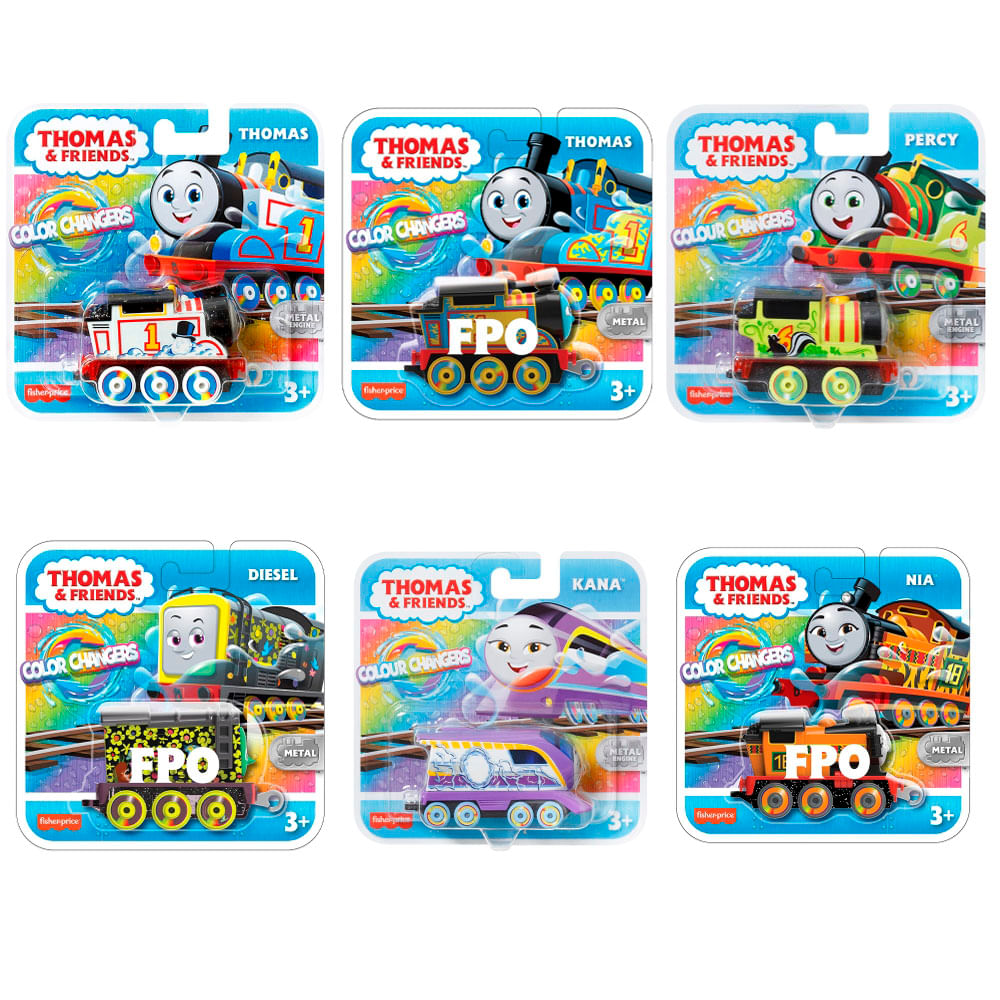 Tren Metálicos Thomas & Friends Color Changers - Wong