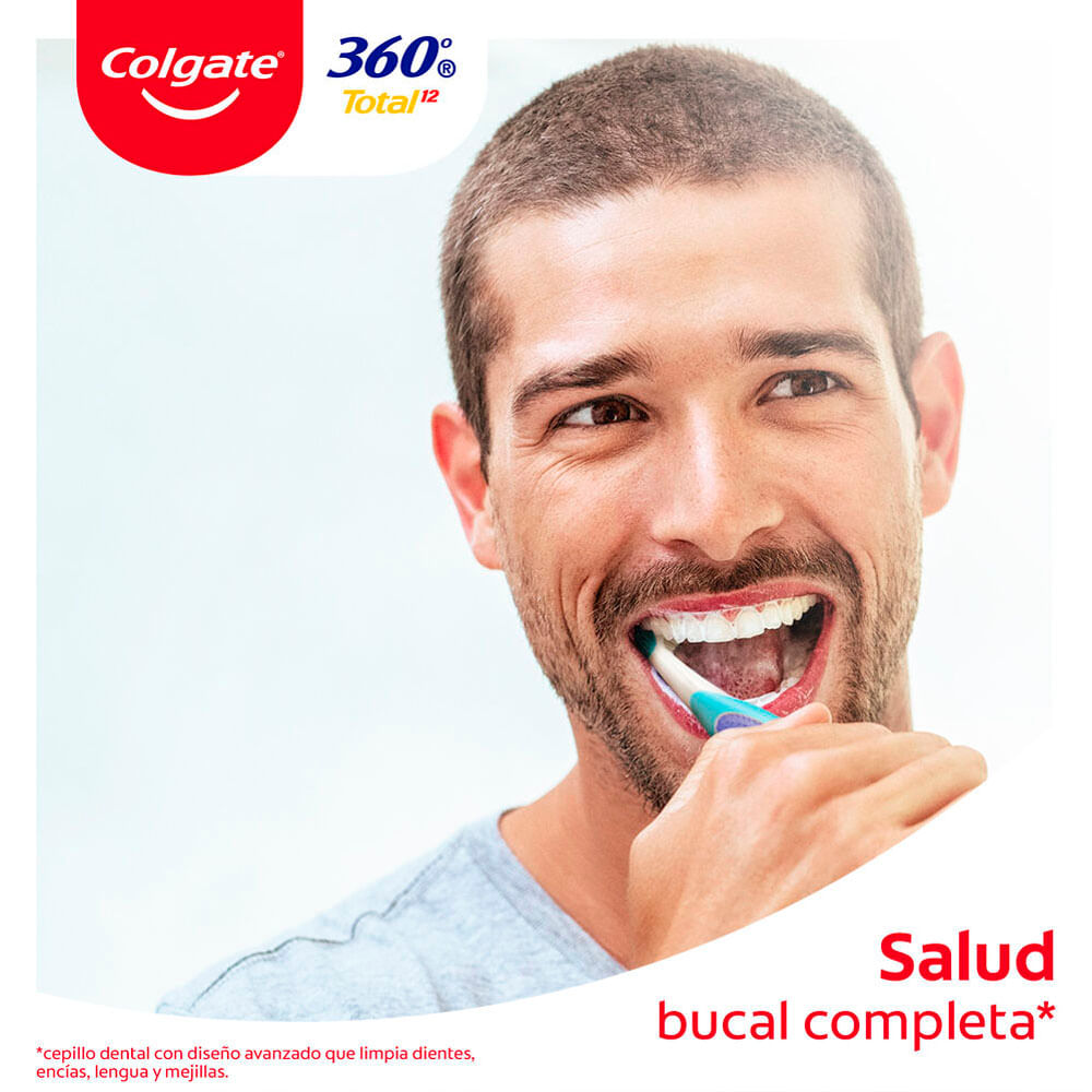 Cepillo de Dientes Colgate 360 Total 12 2un - Wong