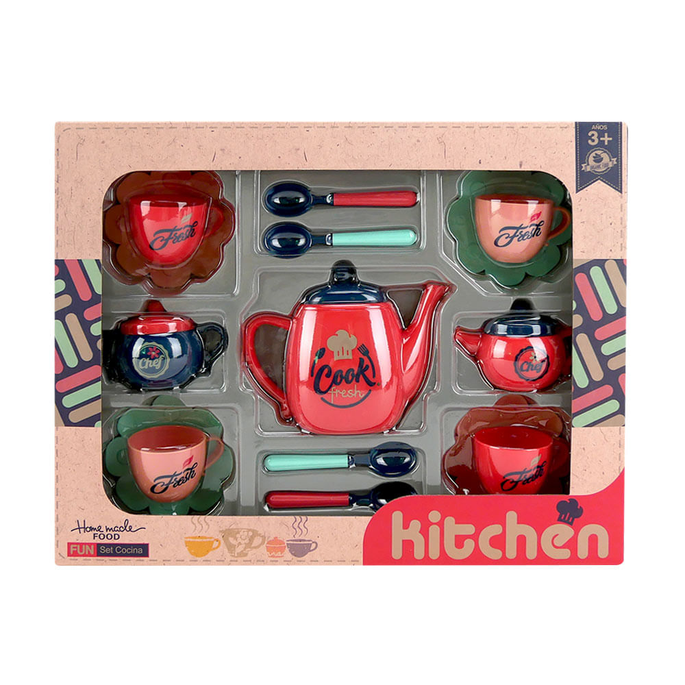 Set de Cocina Kitchen 18 Piezas - Wong