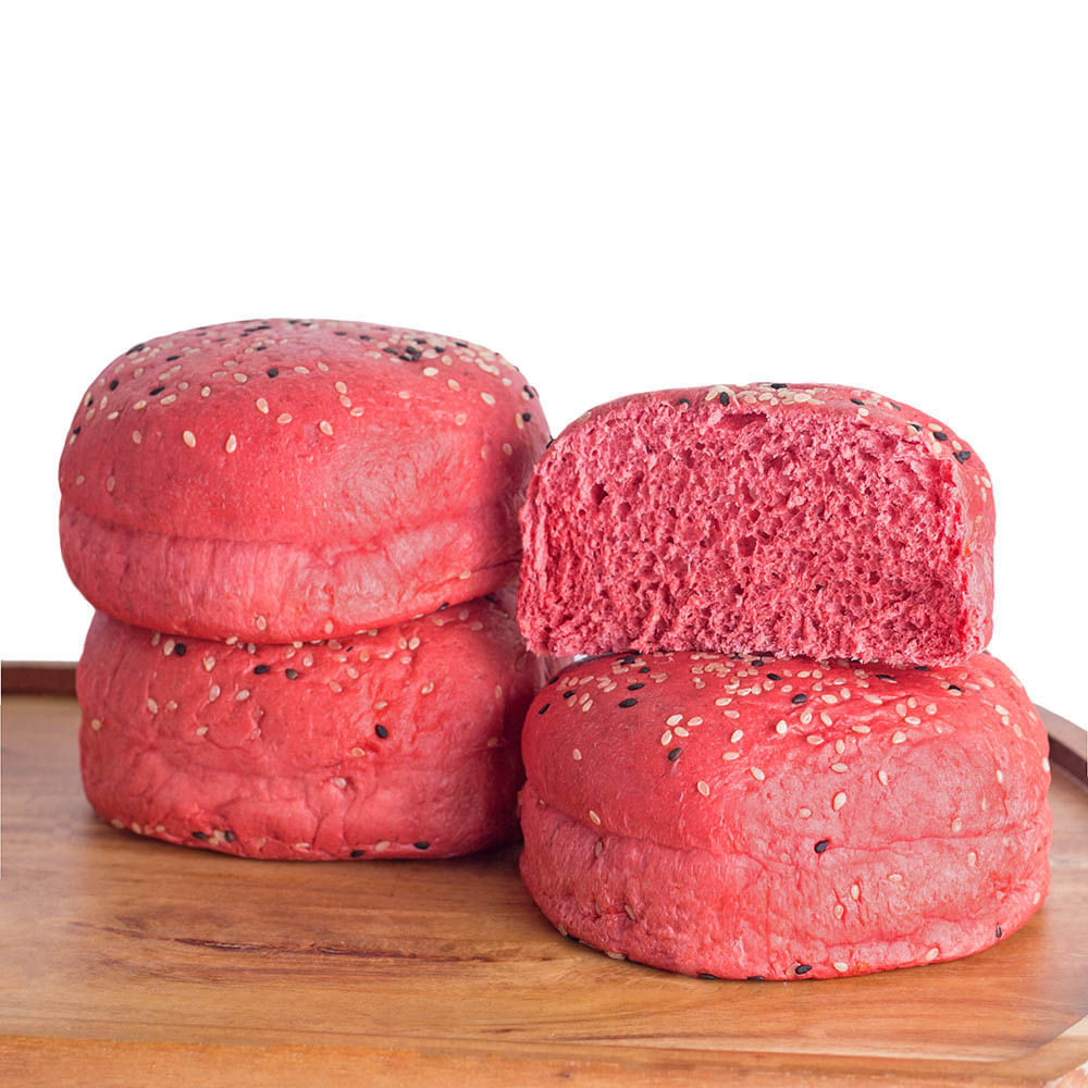 Pan Hamburguesa con Beterraga Wong 4un - Wong