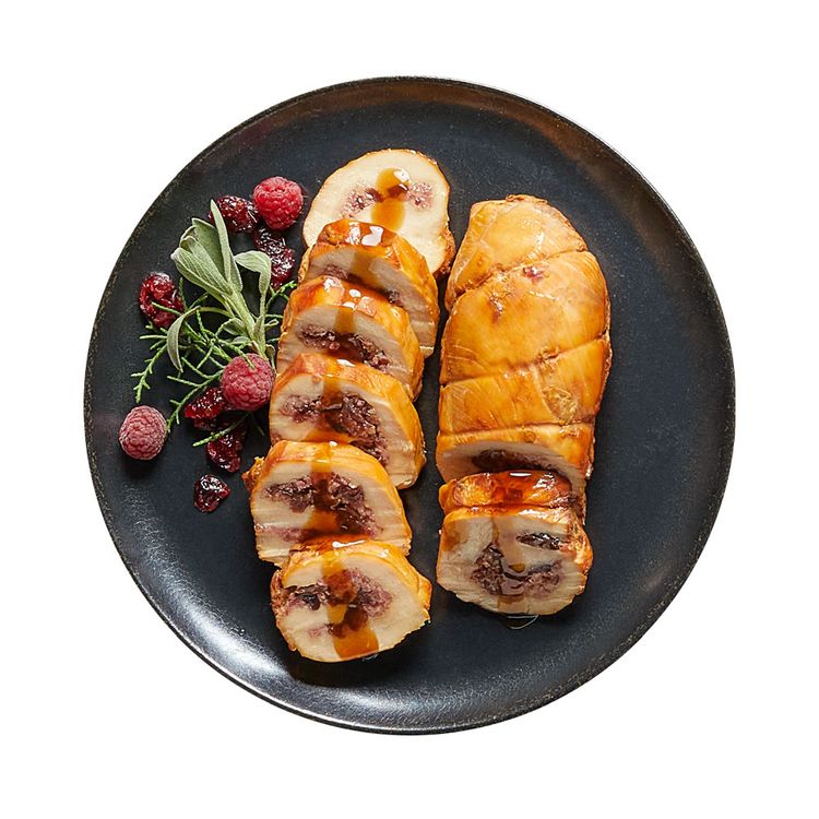 Enrollado de Pechuga Navideña La Genovesa 250g - Wong