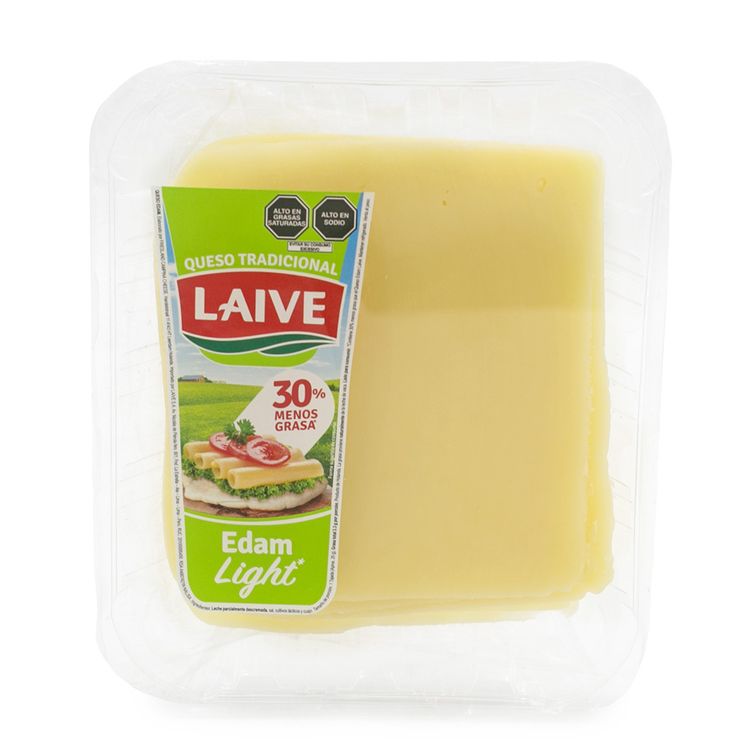 Queso Edam Light Laive en Tajadas x kg - Wong