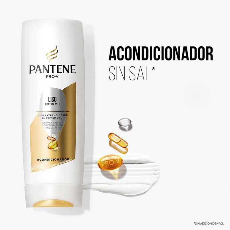 Acondicionador Pantene Pro-V Liso Extremo 400ml - Wong
