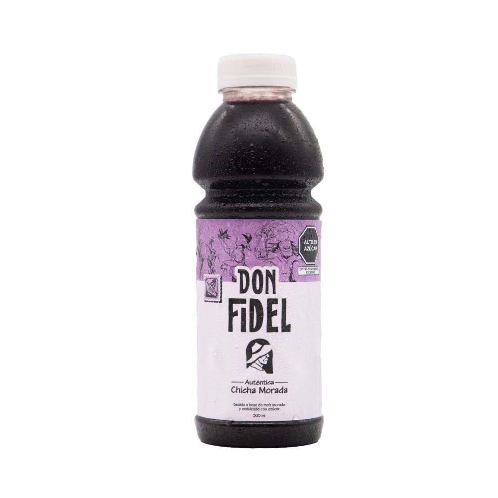 Bebida Chicha Morada Don Fidel 500ml - Wong