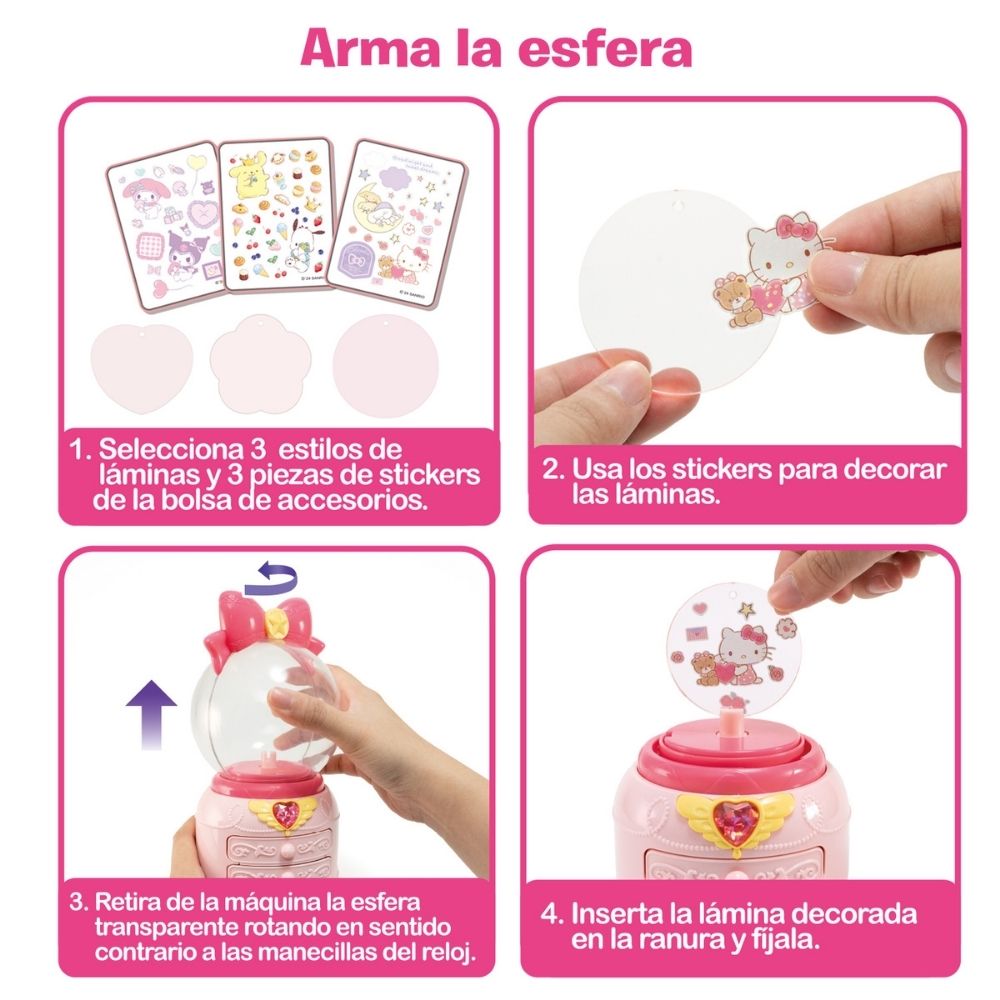 Set Sanrio Characters 3D Sticker Maker Diy - Wong