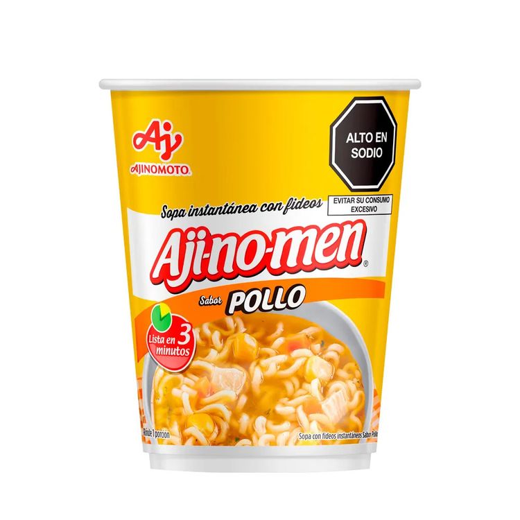 Sopa Instantánea Ajinomen Sabor Pollo 50g - Wong